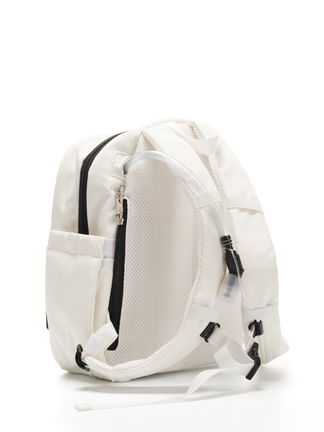 Hotter Hauter Water Backpack – White | Hydration for Raves & Festivals